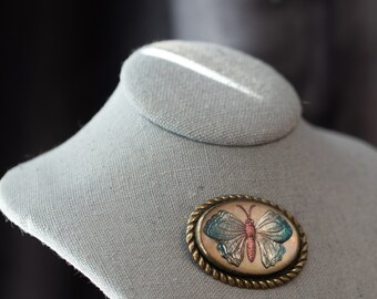 Butterfly Wing Brooch - Etsy