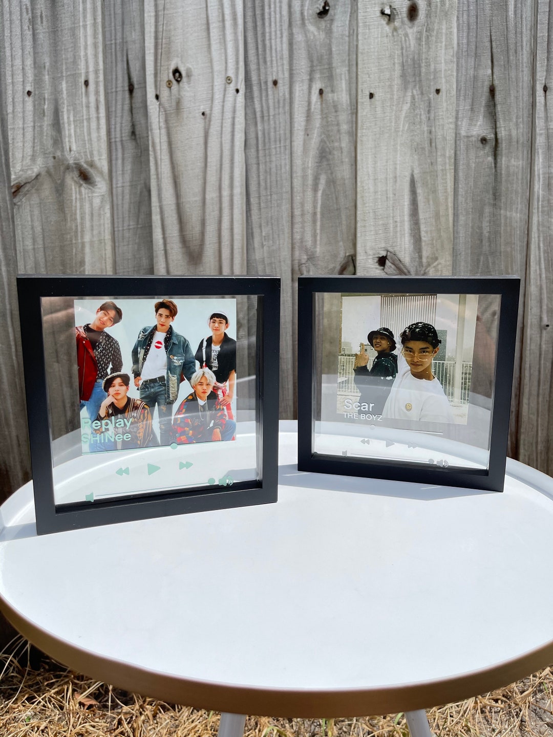 Black Custom KPOP Frames - Etsy