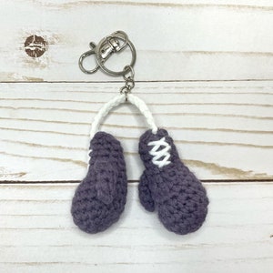 Crochet Boxing Gloves, Boxing Glove Keychain - Etsy