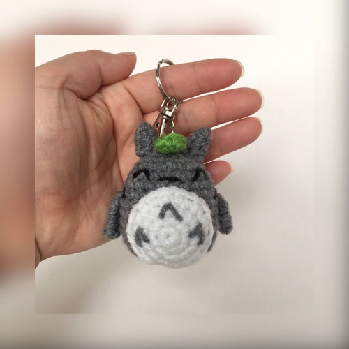 Totoro Keychain - Etsy