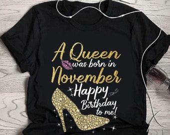 November Girl Shirt | Etsy