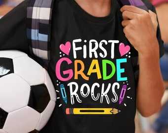 First Grade Rocks - Etsy
