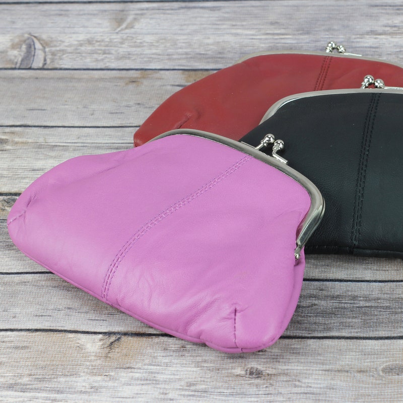 Vintage Pink Change Purse - Etsy