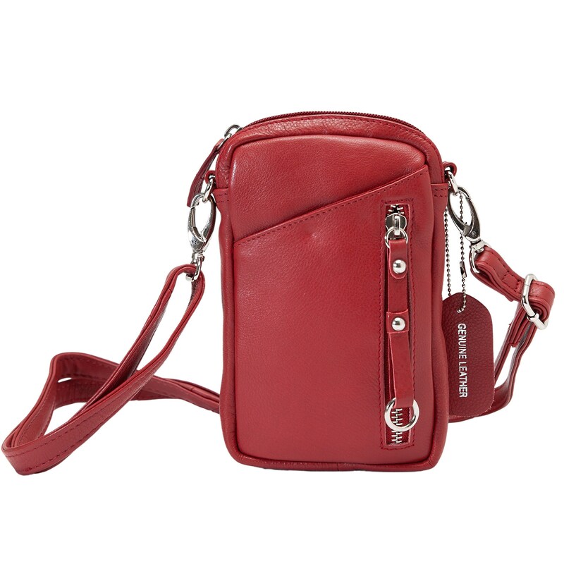 Rectangle Leather Bag - Etsy