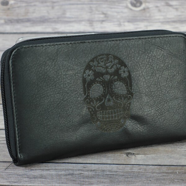 Skull Wallet - Etsy
