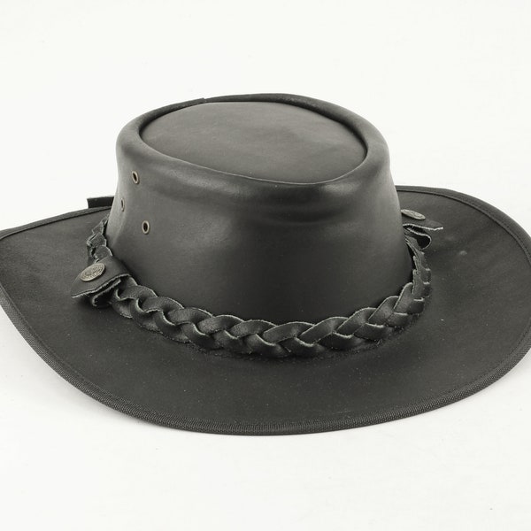 Leather Cowboy Hat - Etsy