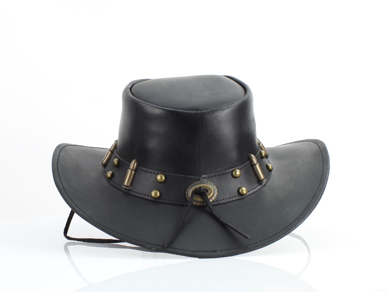 Bullet Slice Cowboy Hat, Shapeable Cowboy Hat With Bullet Embellishment ...