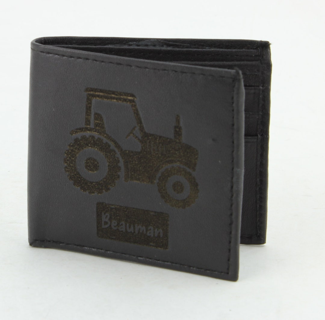 Kid's Tractor Wallet, Novelty Toddler Wallet, Farmer Bi Fold Wallet ...