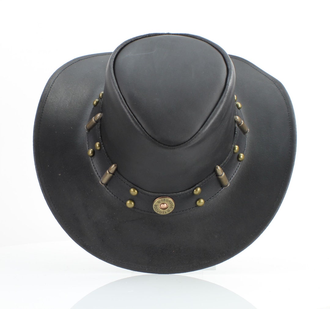 Bullet Slice Cowboy Hat, Shapeable Cowboy Hat With Bullet Embellishment ...