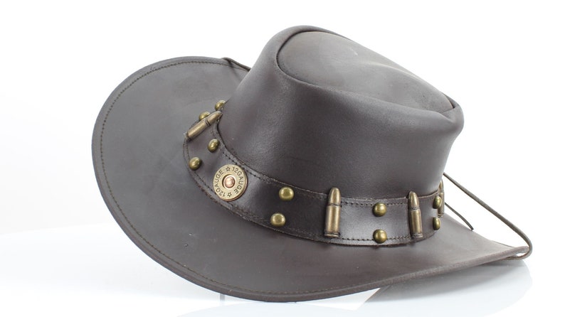 Bullet Slice Cowboy Hat, Shapeable Cowboy Hat With Bullet Embellishment ...