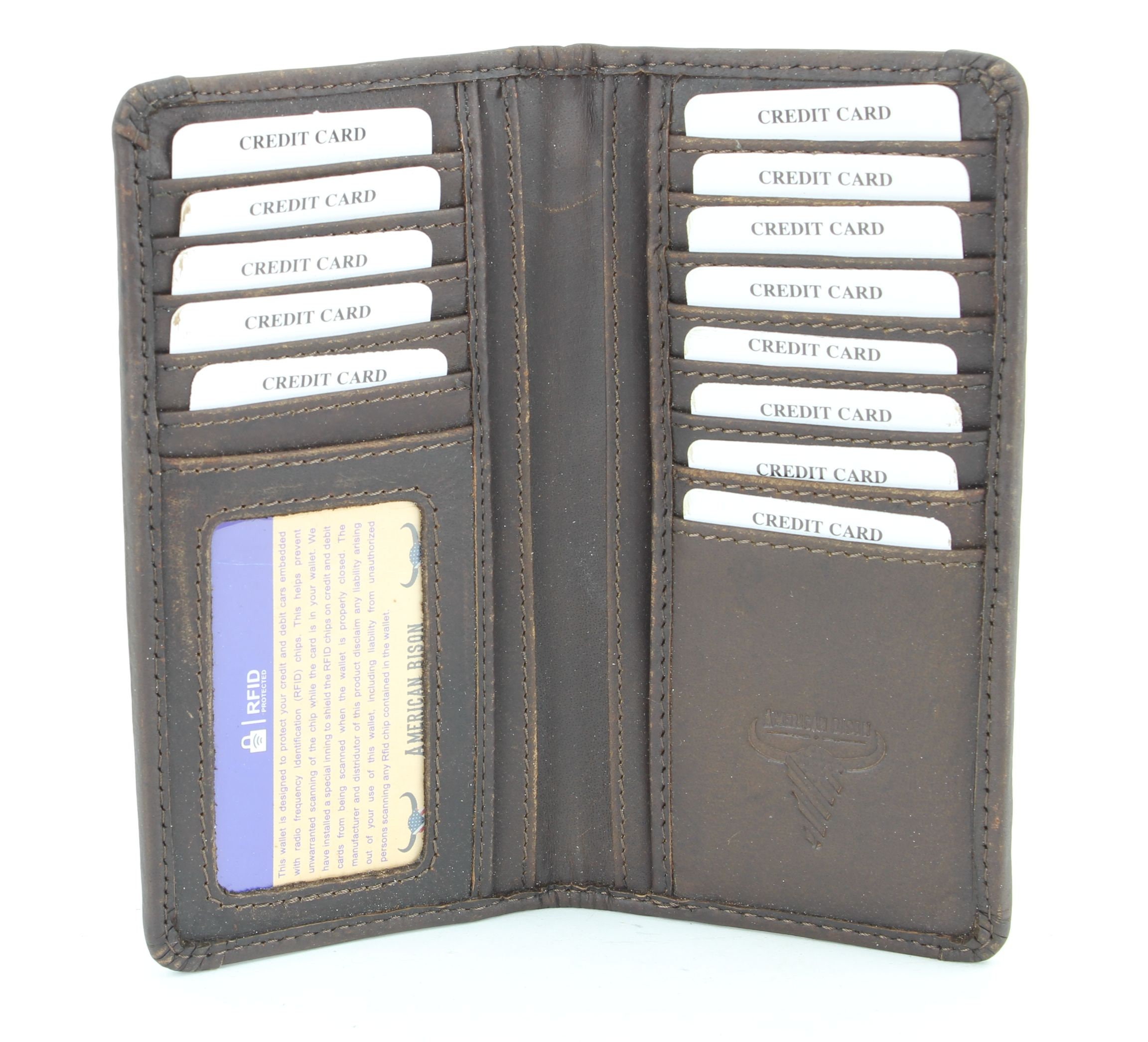 Tooled Leather Floral Filigree Western Rodeo Wallet Modern - Etsy