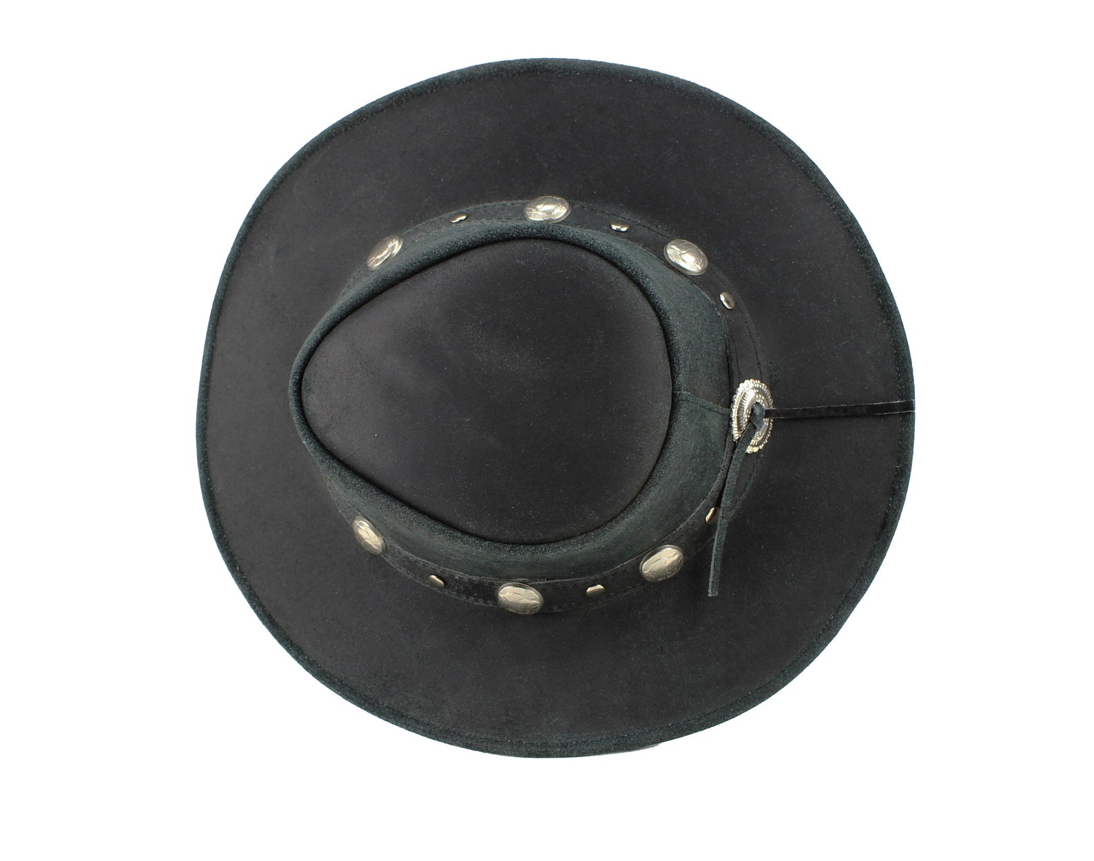Black Buffalo Nickel Leather Cowboy Hat Black Cowboy Hat - Etsy