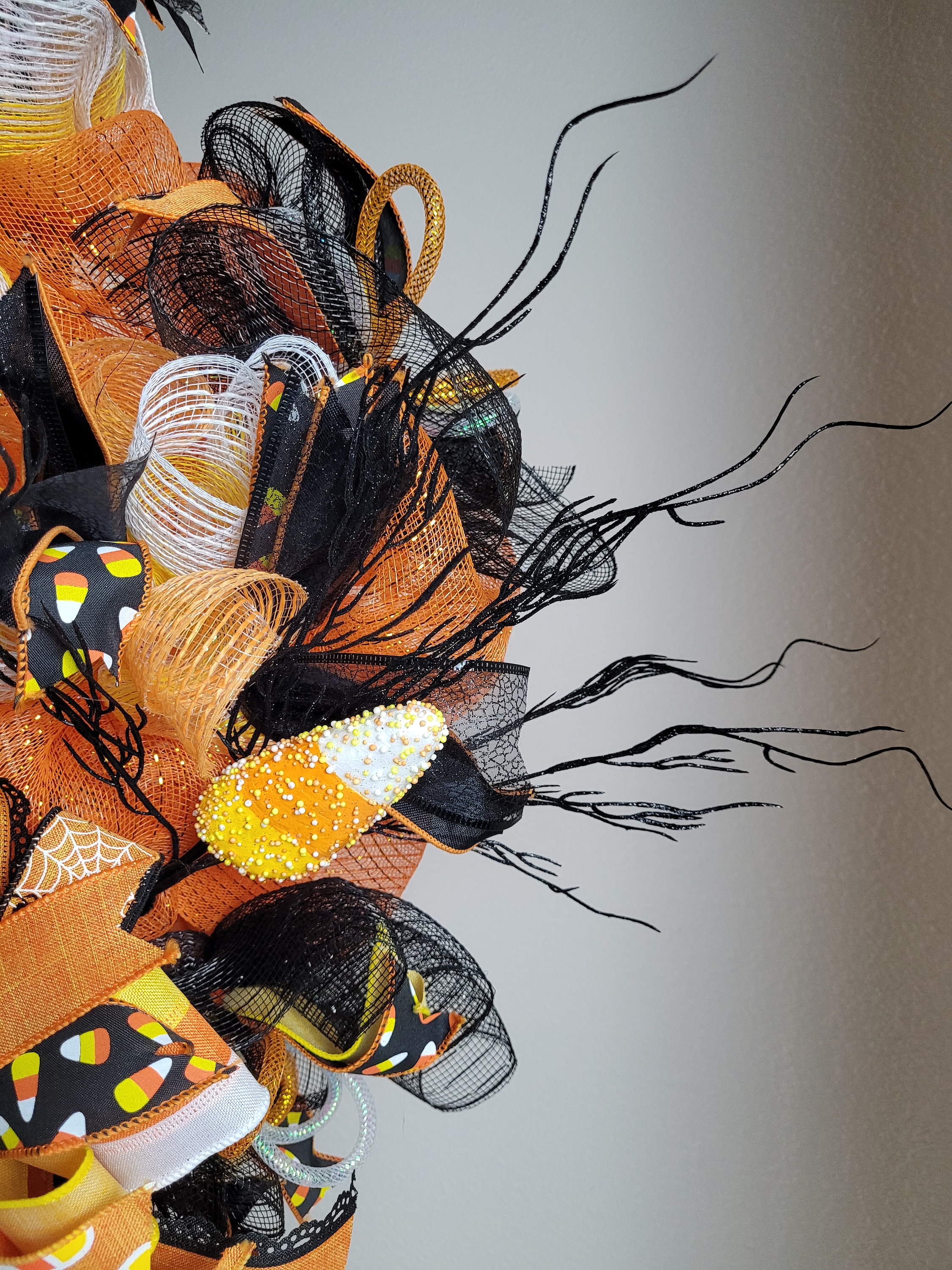 Trick or Treat Wreath - Etsy