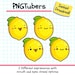 Lemon Pngtuber, Kawaii Food Vtuber Model for Twitch Streamers - Etsy