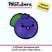 Blueberry Pngtuber, Kawaii Fruit Vtuber Model for Twitch Streamers - Etsy
