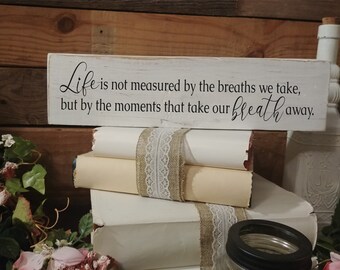 Life is Not Measured - Etsy