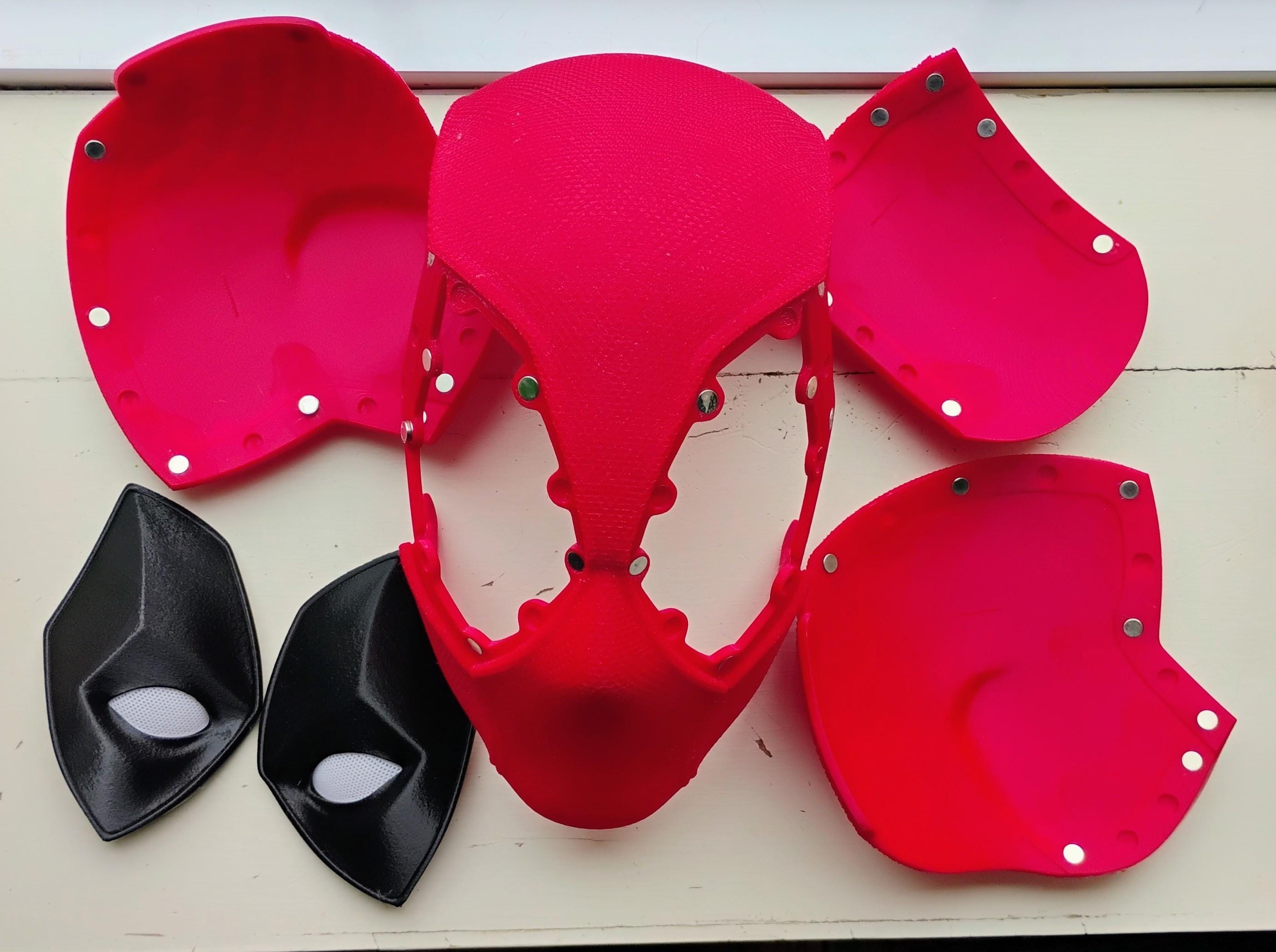 3 D Printed Deadpool Helmet - Etsy