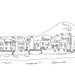 Gullane Bents & the Black Rocks line Drawing - Etsy