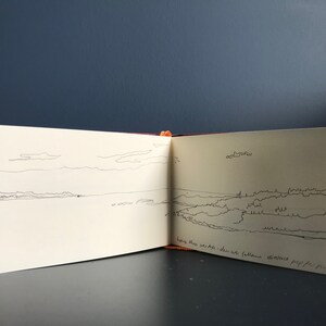 Gullane Bents & the Black Rocks [line Drawing] - Etsy