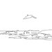Gullane Bents & the Black Rocks [line Drawing] - Etsy