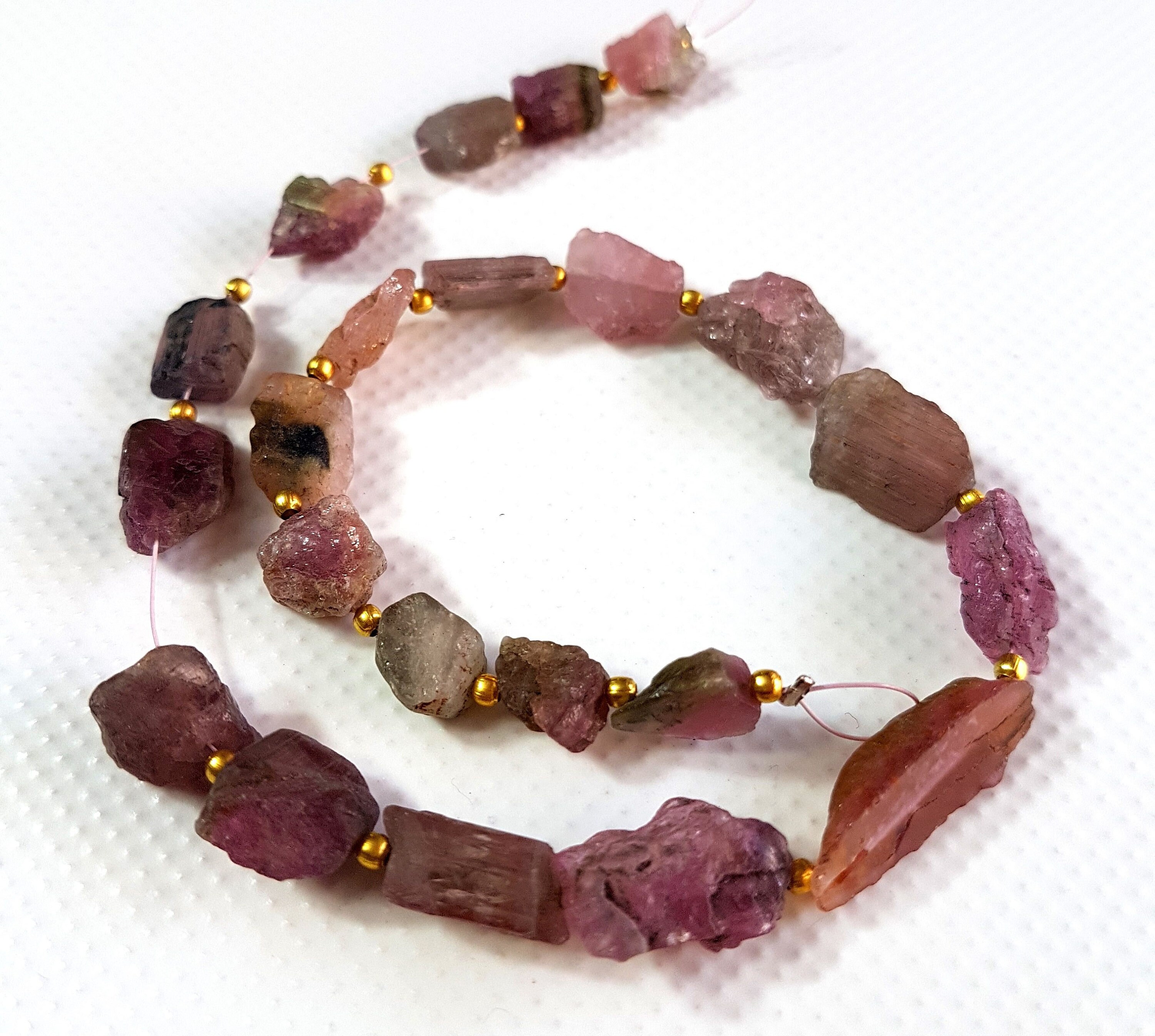 FINE Multi Tourmaline Rough Gemstone Watermelon Tourmaline | Etsy