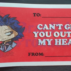 BNHA Valentines Day Cards MHA Class 1-A Love Notes for | Etsy