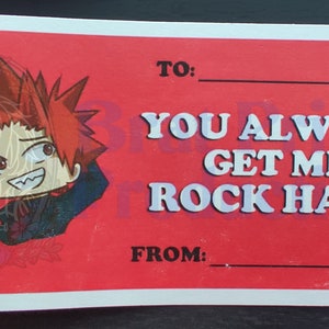 BNHA Valentines Day Cards MHA Class 1-A Love Notes for | Etsy