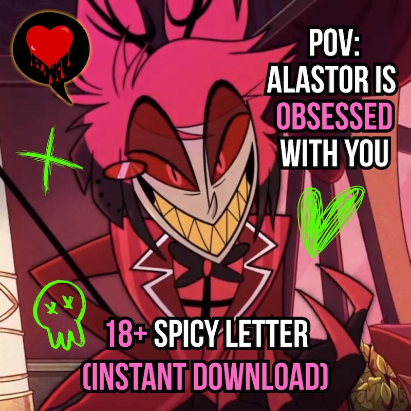 Alastor and Vox Keychains - Etsy