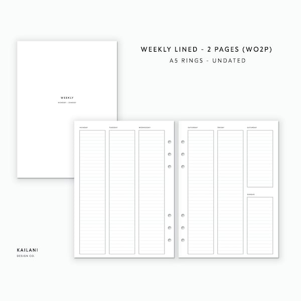 Planner Inserts - Etsy