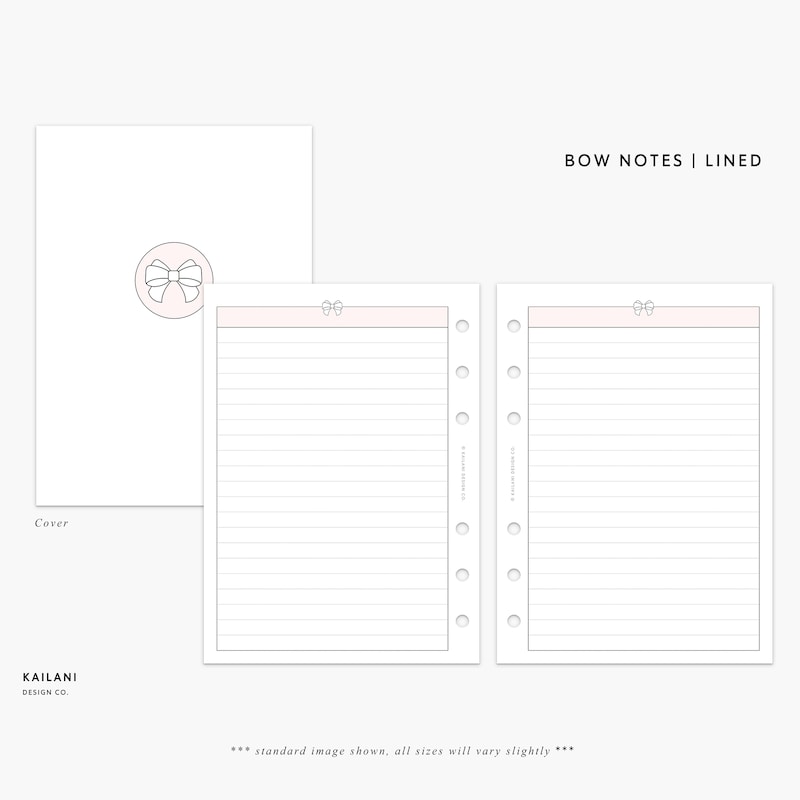 A6 Floral Inserts - Etsy