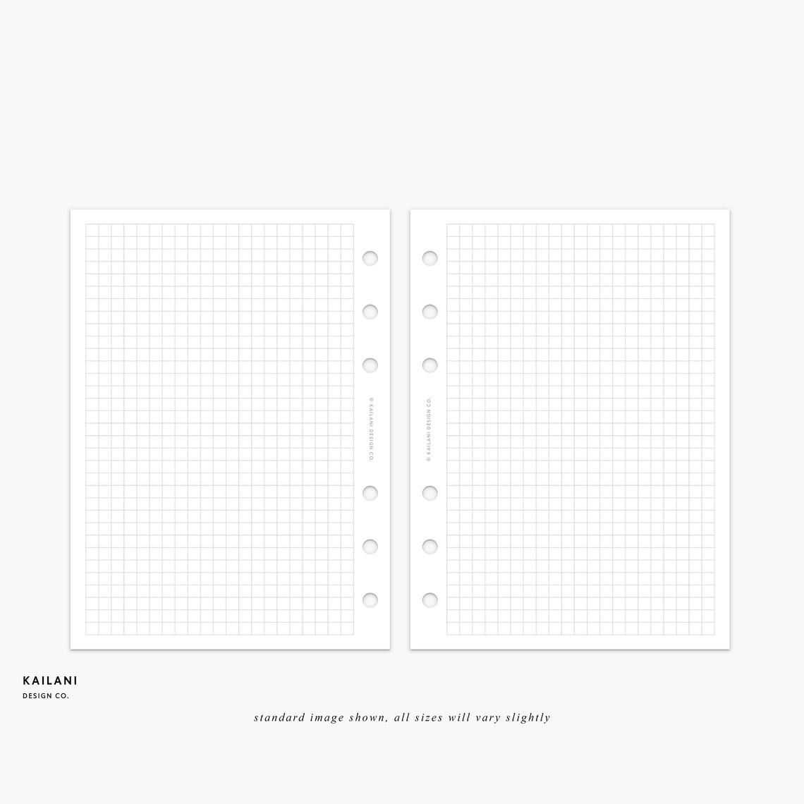Printable Notes Personal Insert, Dot Grid, Lined, Grid Notes, Planner ...