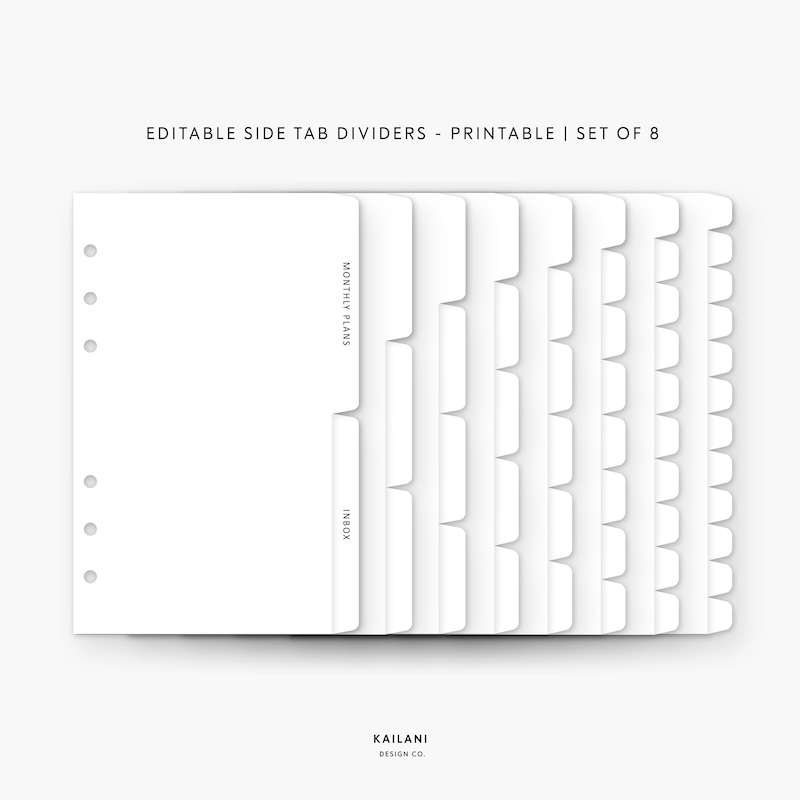 Paper Divider Folder - Etsy