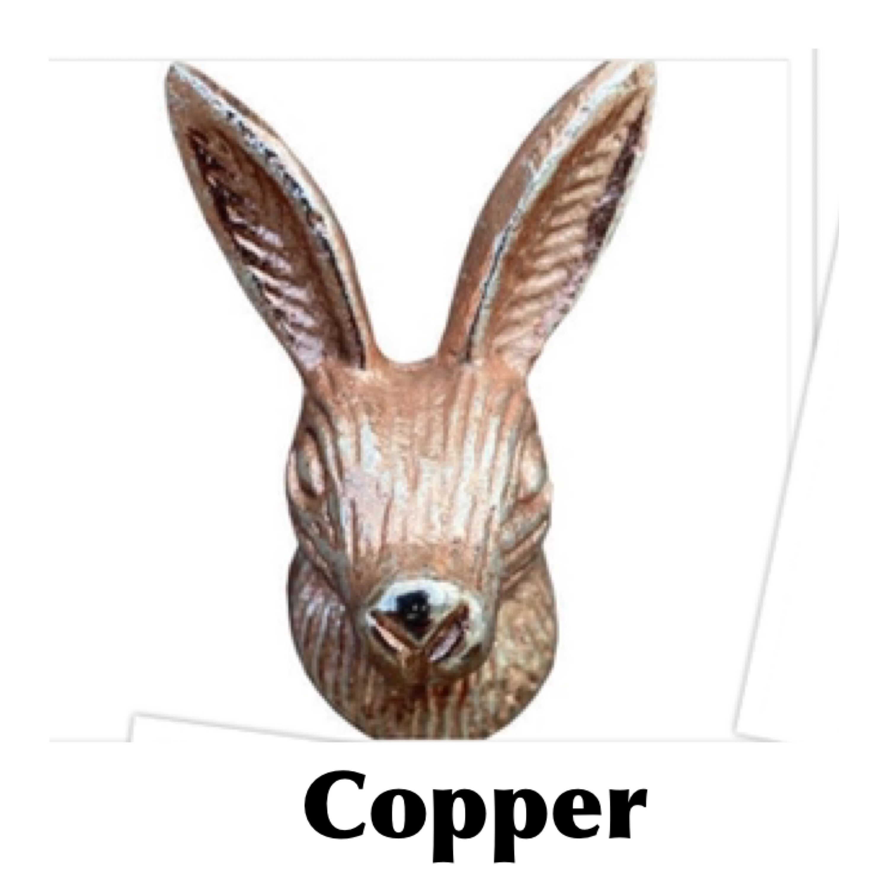 Antique Rabbit Cast Iron Drawer Knobs Hare Head Cabinet Handle - Etsy