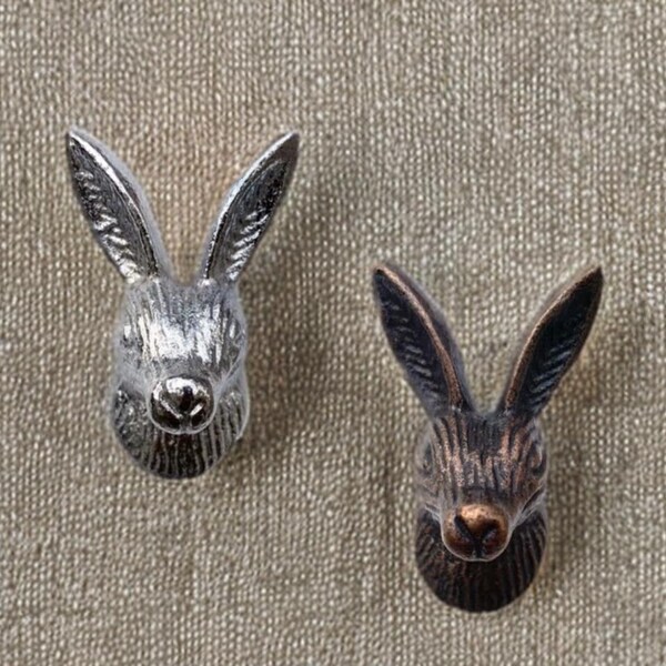 Rabbit Knobs - Etsy