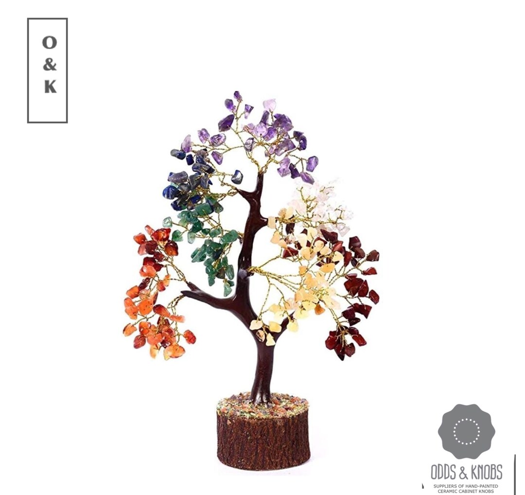 7 Chakra Reiki Tree of Life Gemstone Healing Tree of Life Reiki Chakra ...