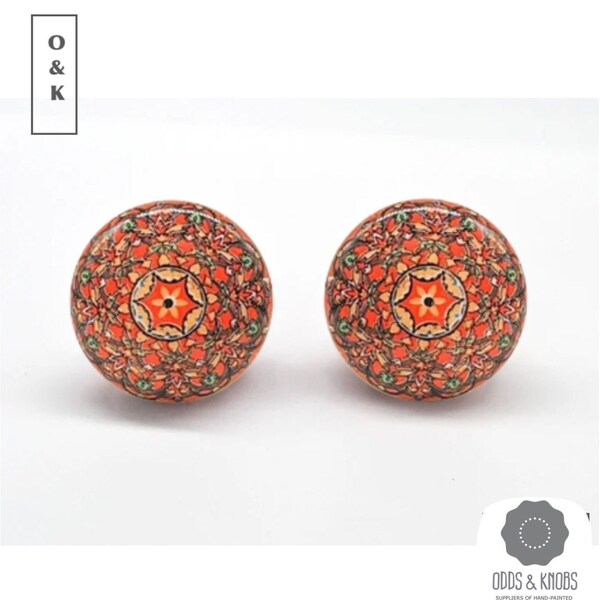 Orange Knob - Etsy