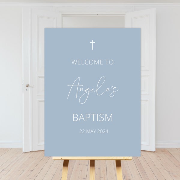 Baptism Sign - Etsy