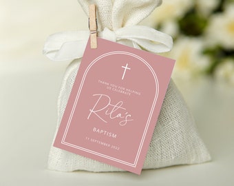 Confirmation Thank You Tags - Etsy