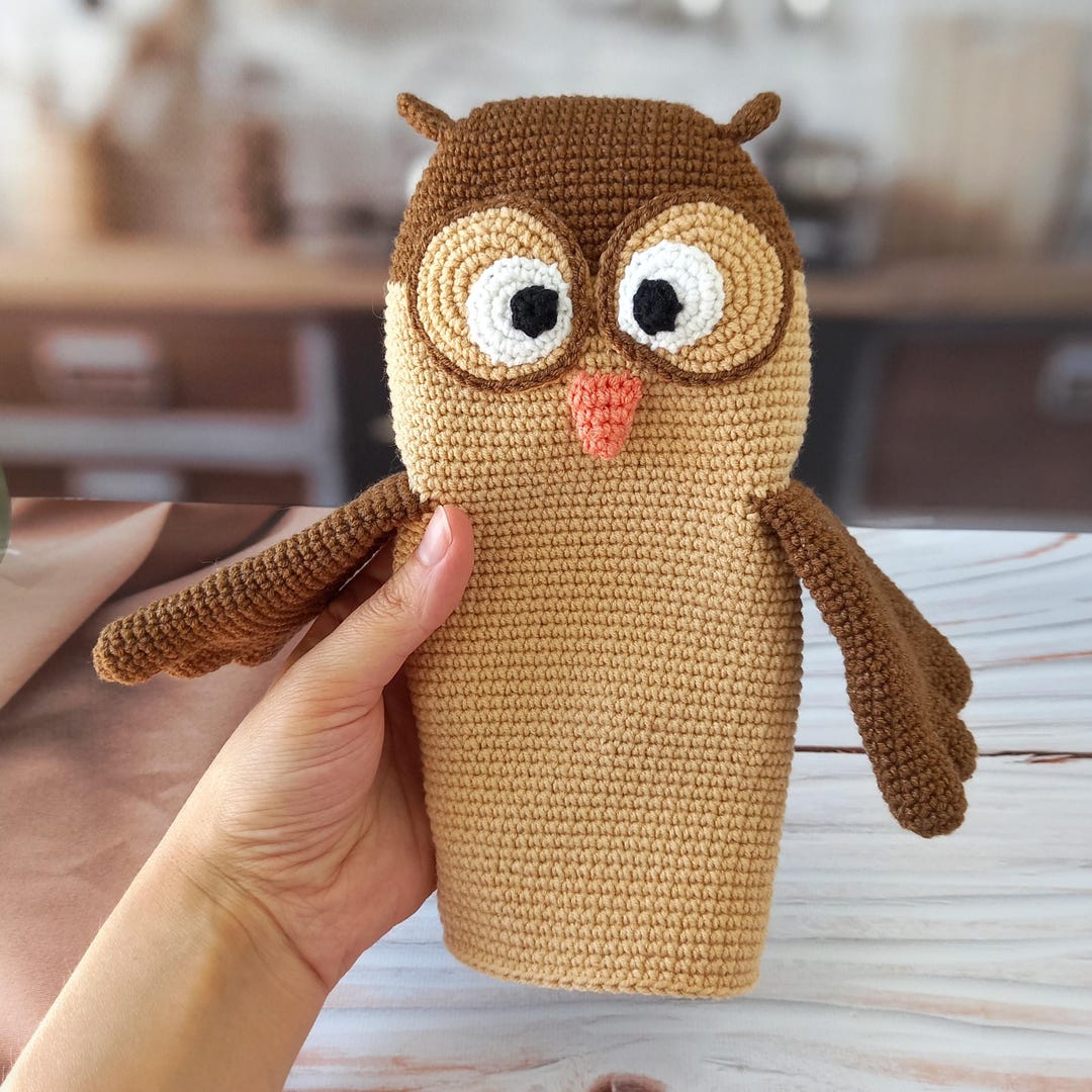 Owl Puppet, Speech Therapy Toy, Speech Language, Puppet for Kids ...