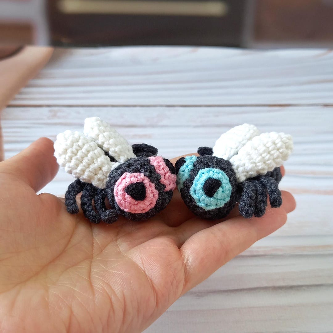 Fly Toy (set), Cute Creature Toy, Plush Insect Toys, Insect Home Decor ...