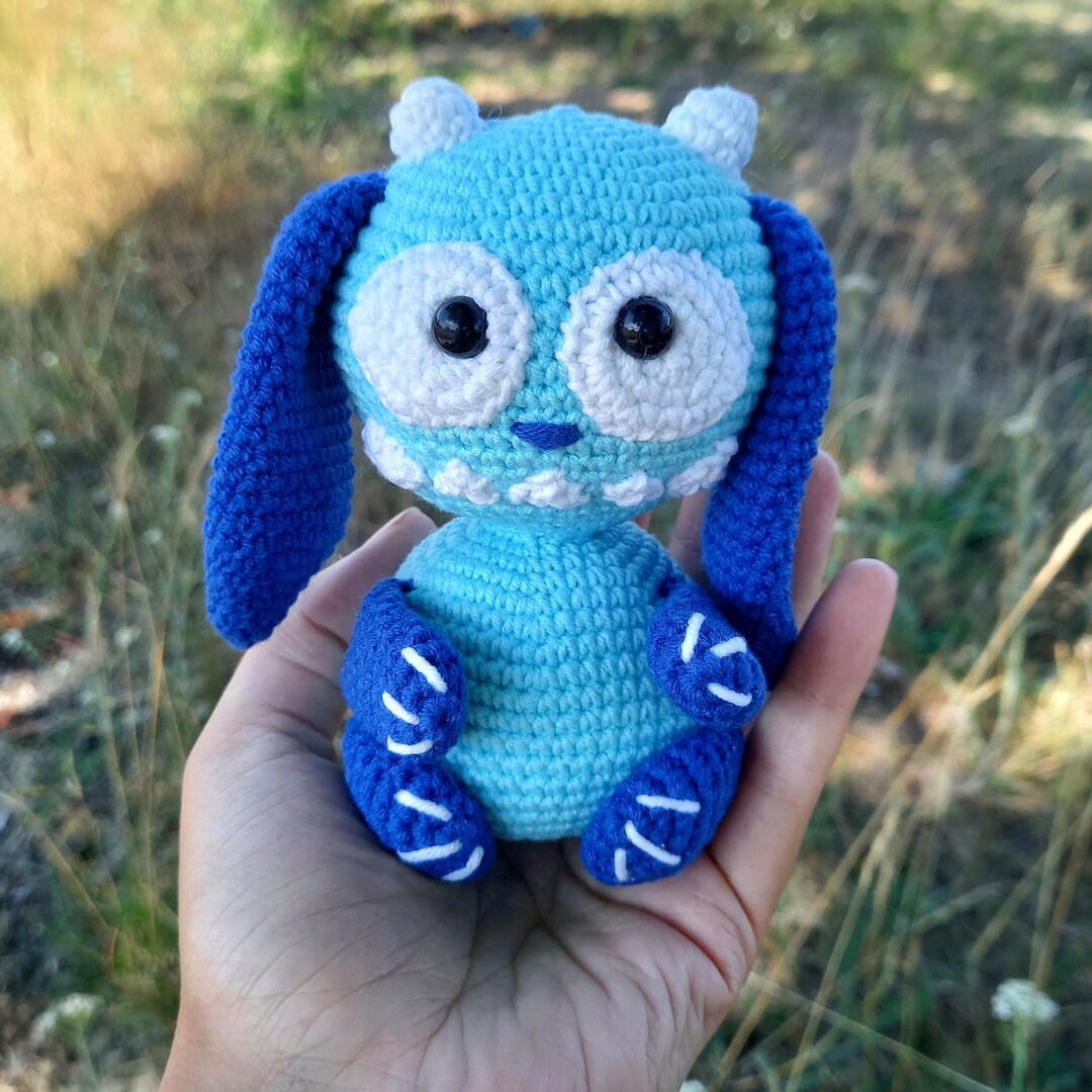 Soft Toy Monster, Amigurumi Monster, Stuffed Monster, Monster Decor, 2 ...