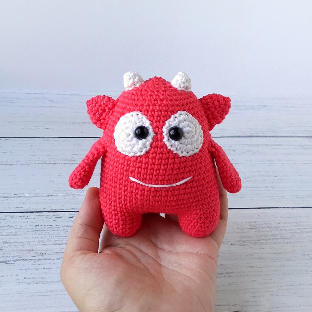 Monster Stuffed Animal, Baby Nursery Decoration, Halloween Gift for ...