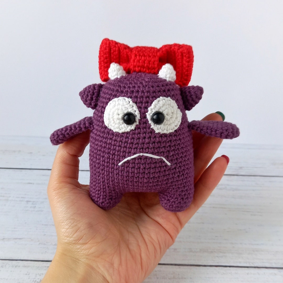 Monster Nursery Decor, Little Monster Plush, Cute Monster Plush, Creepy ...