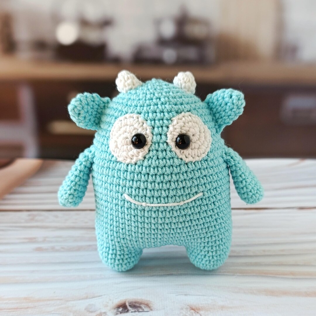 Soft Toy Monster, Gift for Kids, Fantasy Home Decor, Weird Stuffed ...