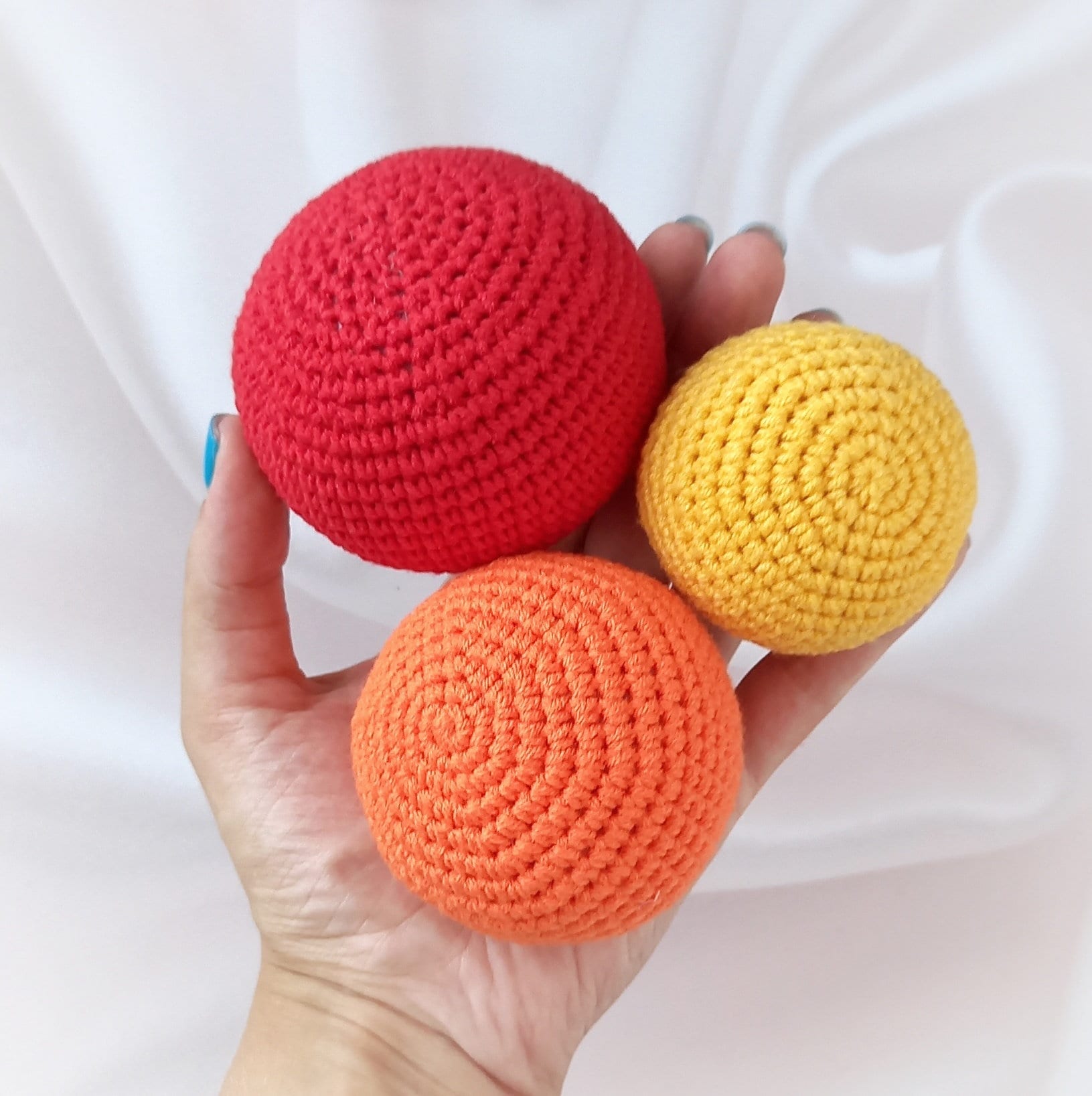 Montessori Balls set, Color Sorting Toy, Montessori Sensory Balls, Baby ...