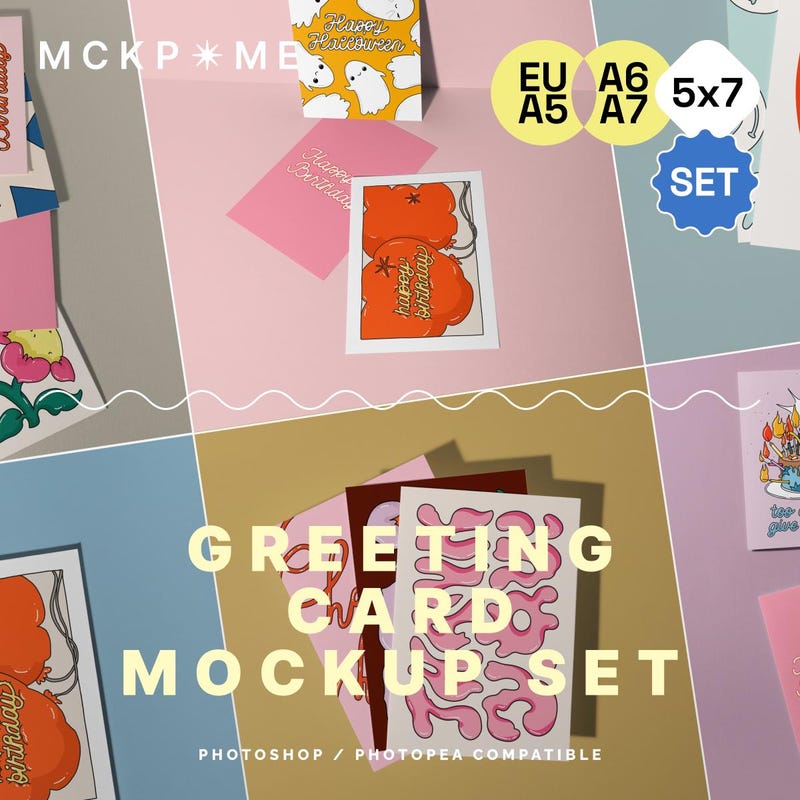 Greeting Cards A5 - Etsy