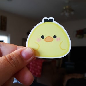 Baby Chick Sticker - Etsy