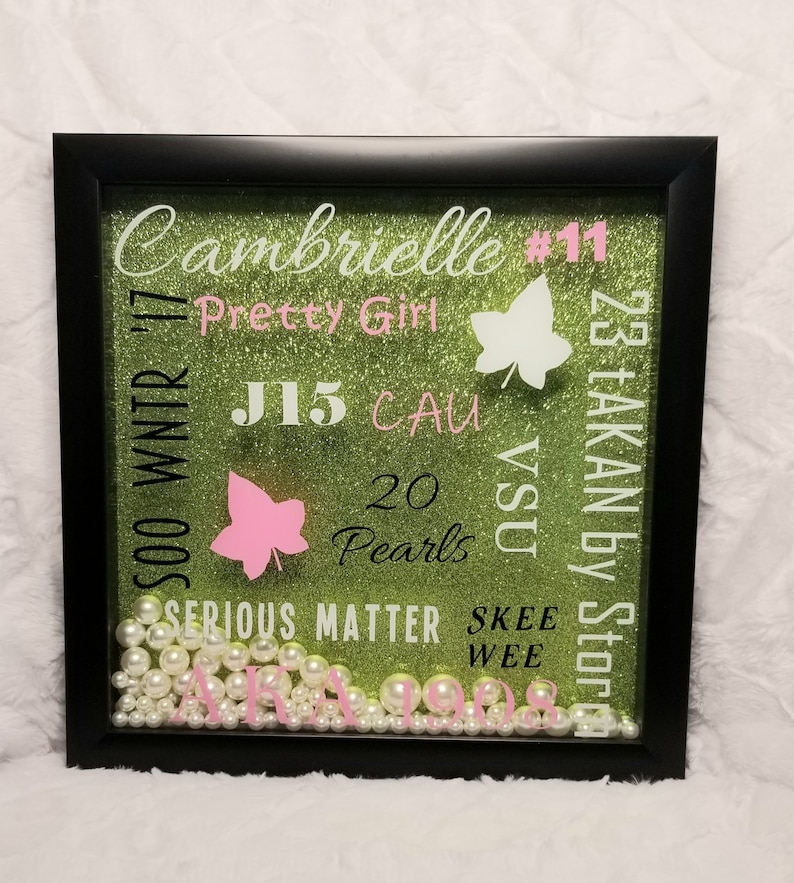 Greek Shadow Box Custom Memory Box - Etsy