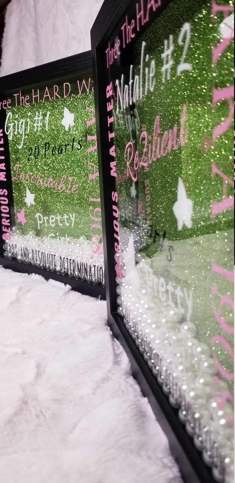 Greek Shadow Box Custom Memory Box - Etsy