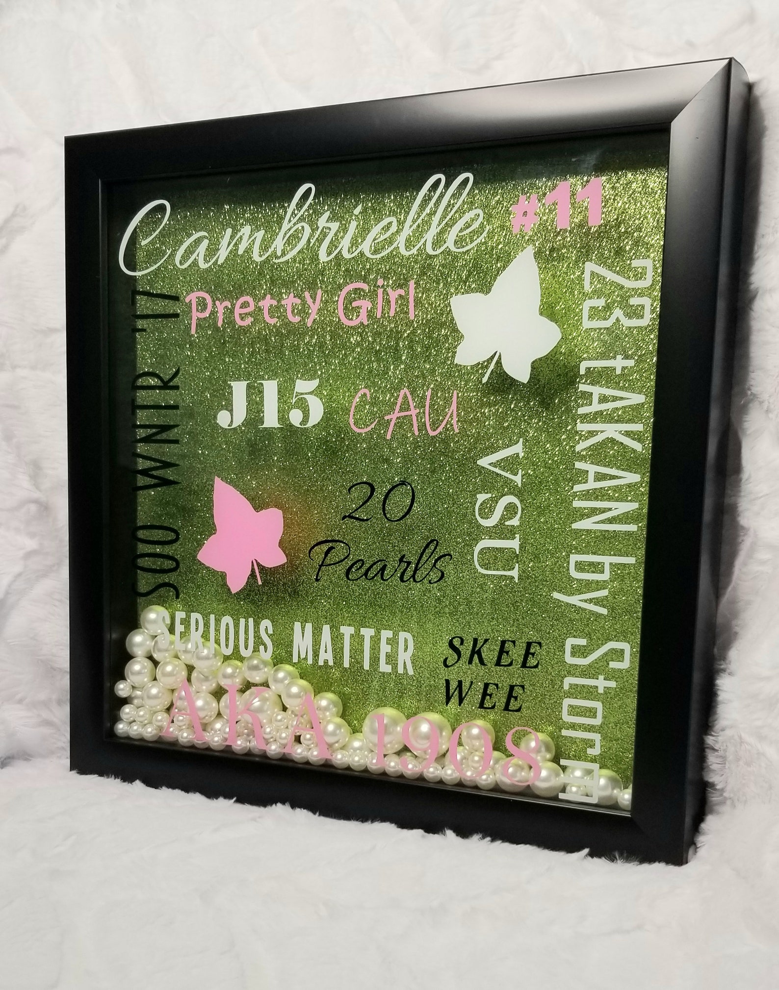 Greek Shadow Box Custom Memory Box - Etsy